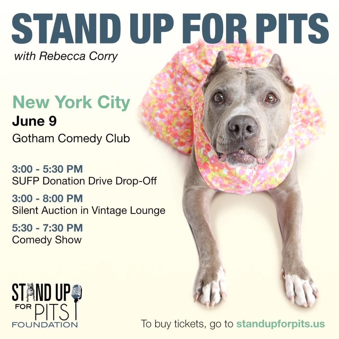 Tickets for Stand Up For Pits in New York from ShowClix
