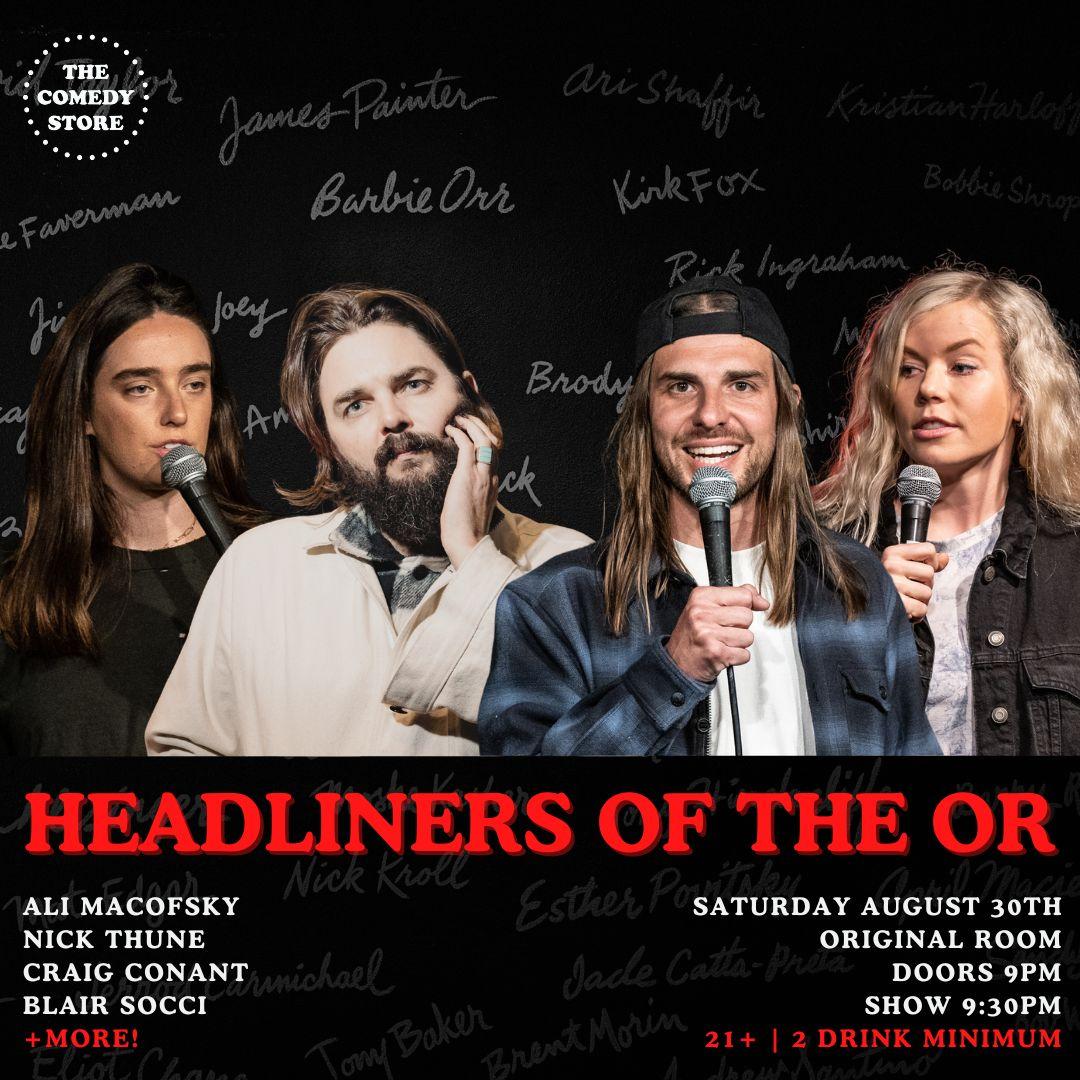 Tickets for *2 Tickets Remaining* Headliners of the OR Late Night - Ali ...