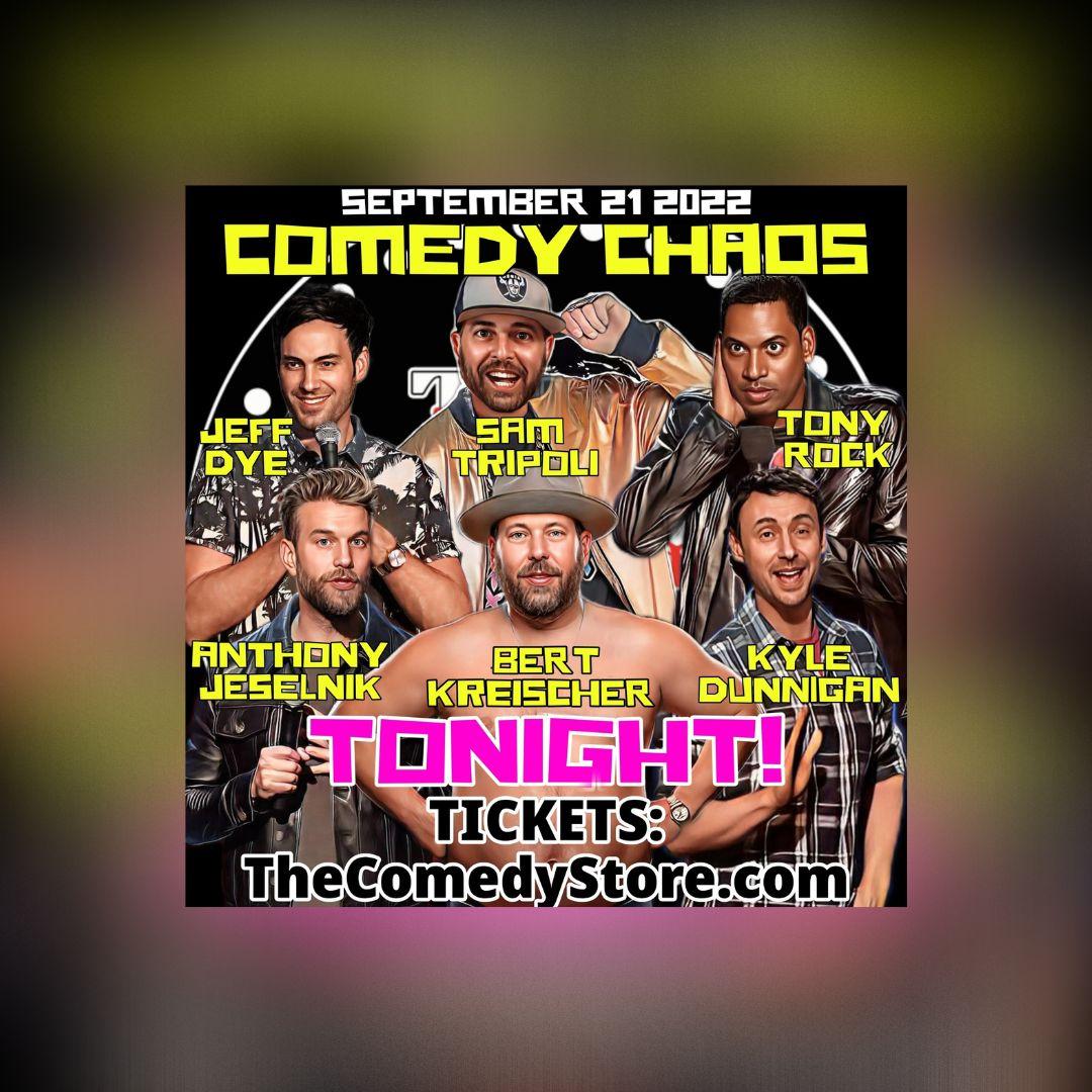 Tickets for *Low Ticket Warning* Comedy Chaos with Sam Tripoli - Bert ...