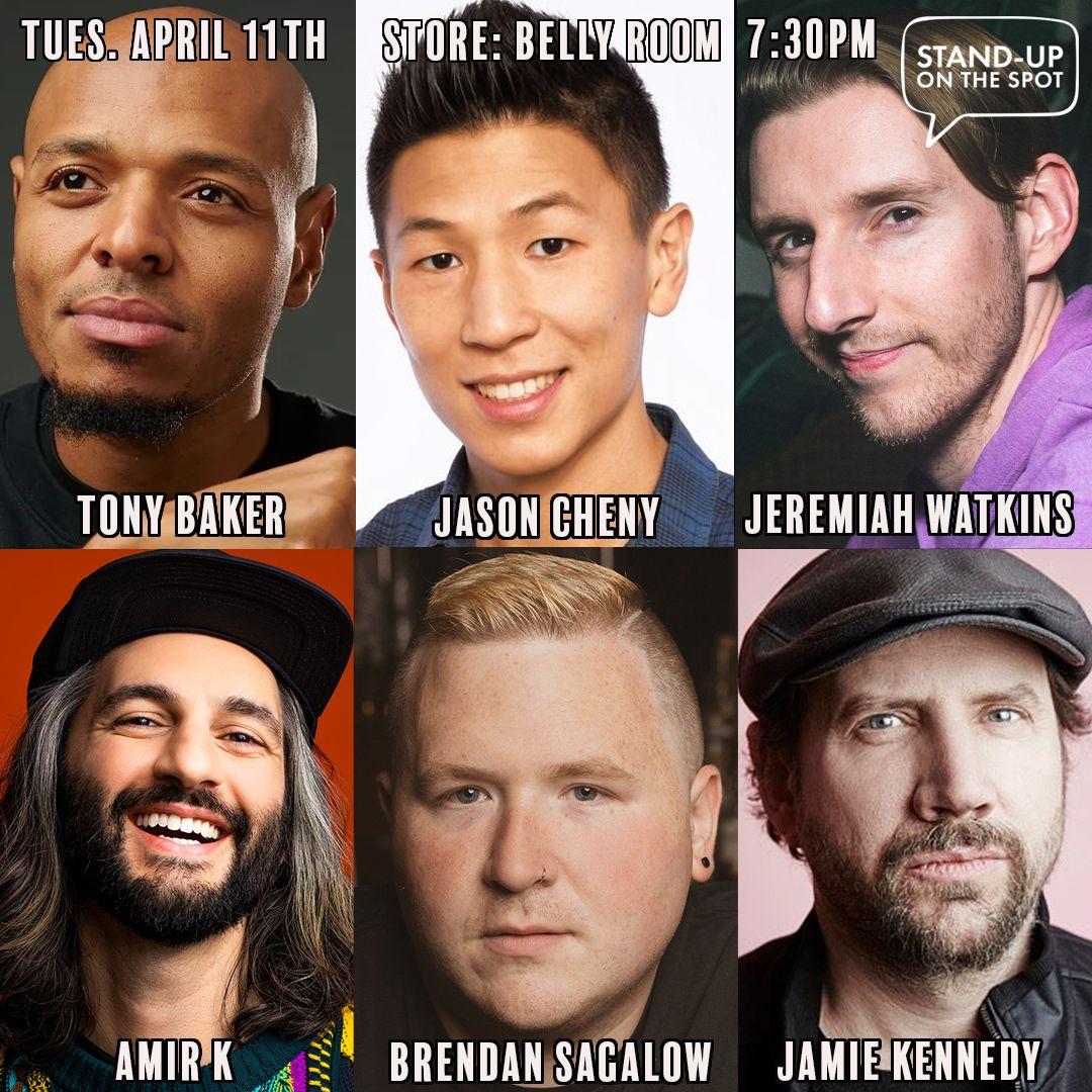 Tickets for Stand-Up on the Spot - Tony Baker, Jason Cheny, Amir K ...