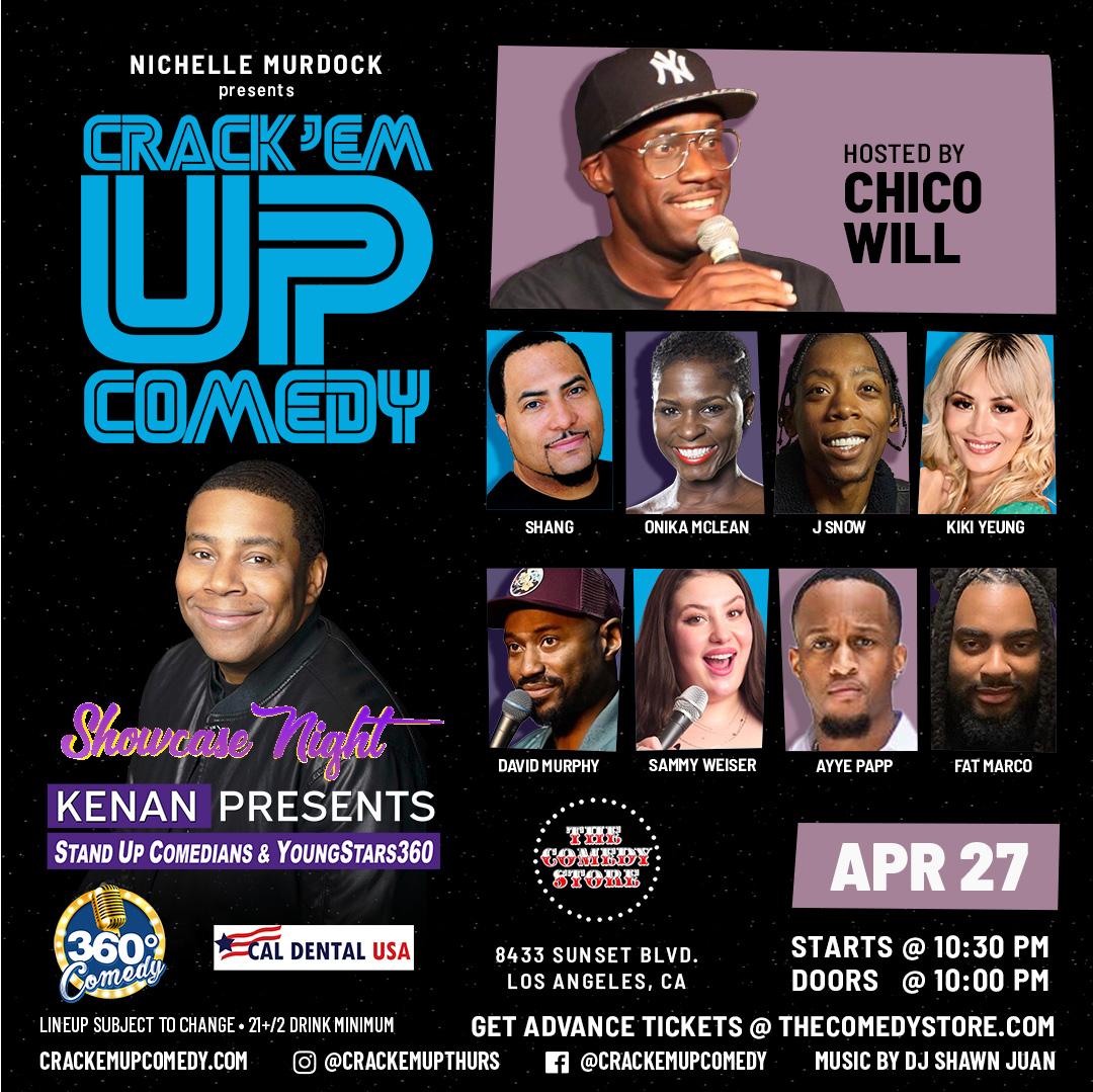 Tickets for *10 Tickets Remaining* Crack'Em Up Thursdays - Hosted by ...