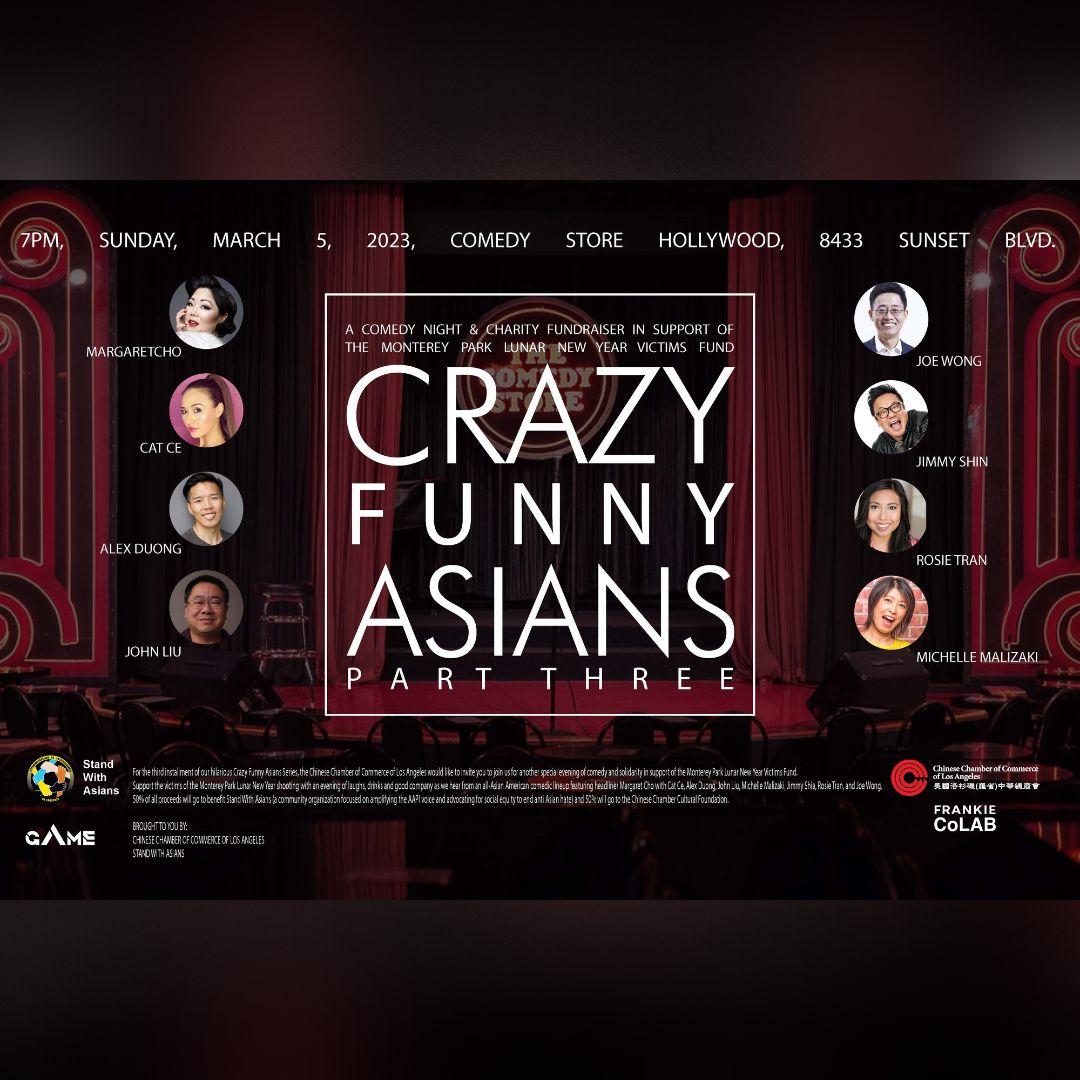 Tickets for *SOLD OUT* Crazy Funny Asians Part 3 - Margaret Cho, Joe ...