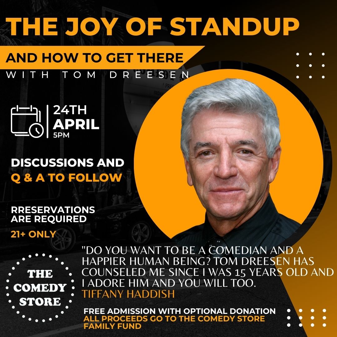 Tickets for *SOLD OUT* The Joy of Standup Comedy and How To Get There ...
