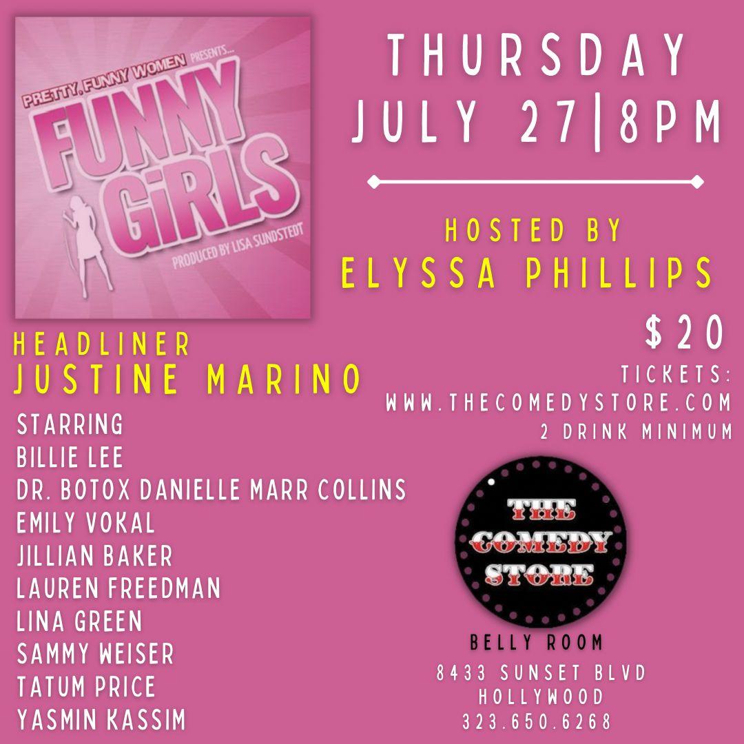 Tickets for *SOLD OUT* Funny Girls in Los Angeles from Comedy Store
