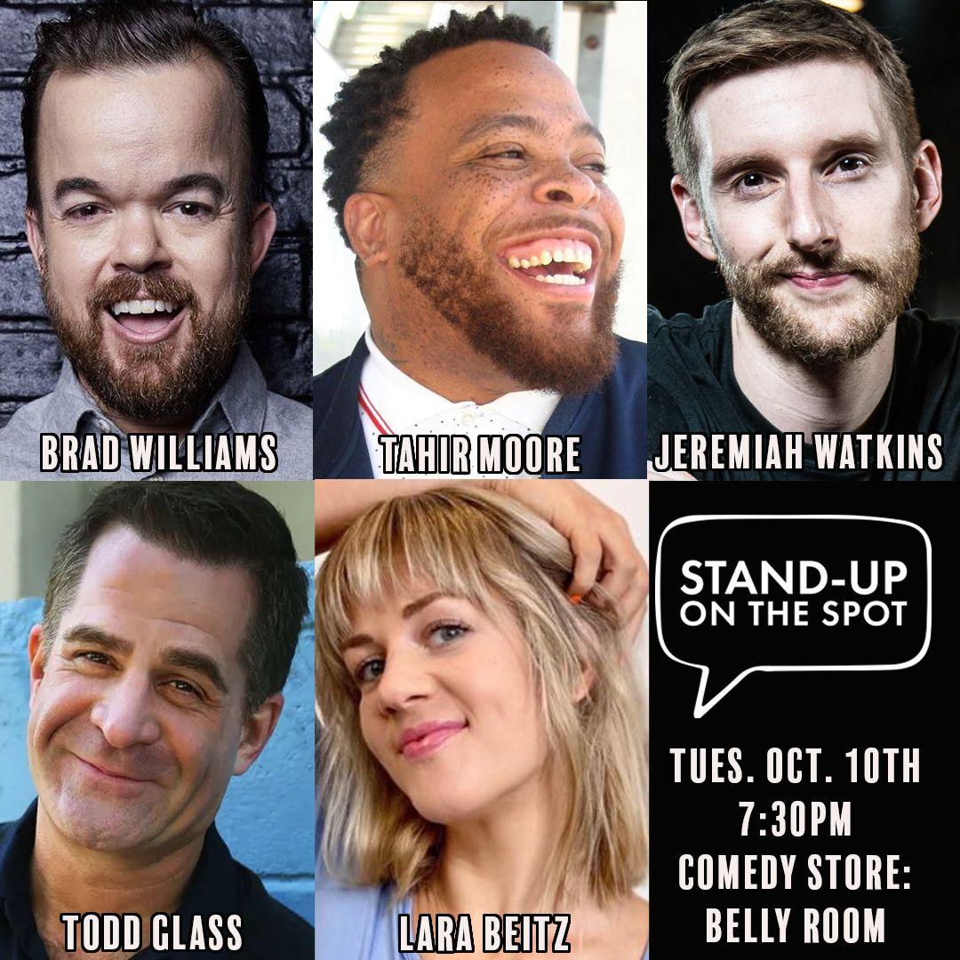 Tickets for Stand-Up on the Spot - Brad Williams, Tahir Moore, Jeremiah ...