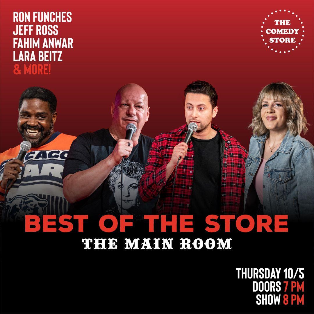 Tickets for Best of the Store - Ron Funches, Jeff Ross, Fahim Anwar ...
