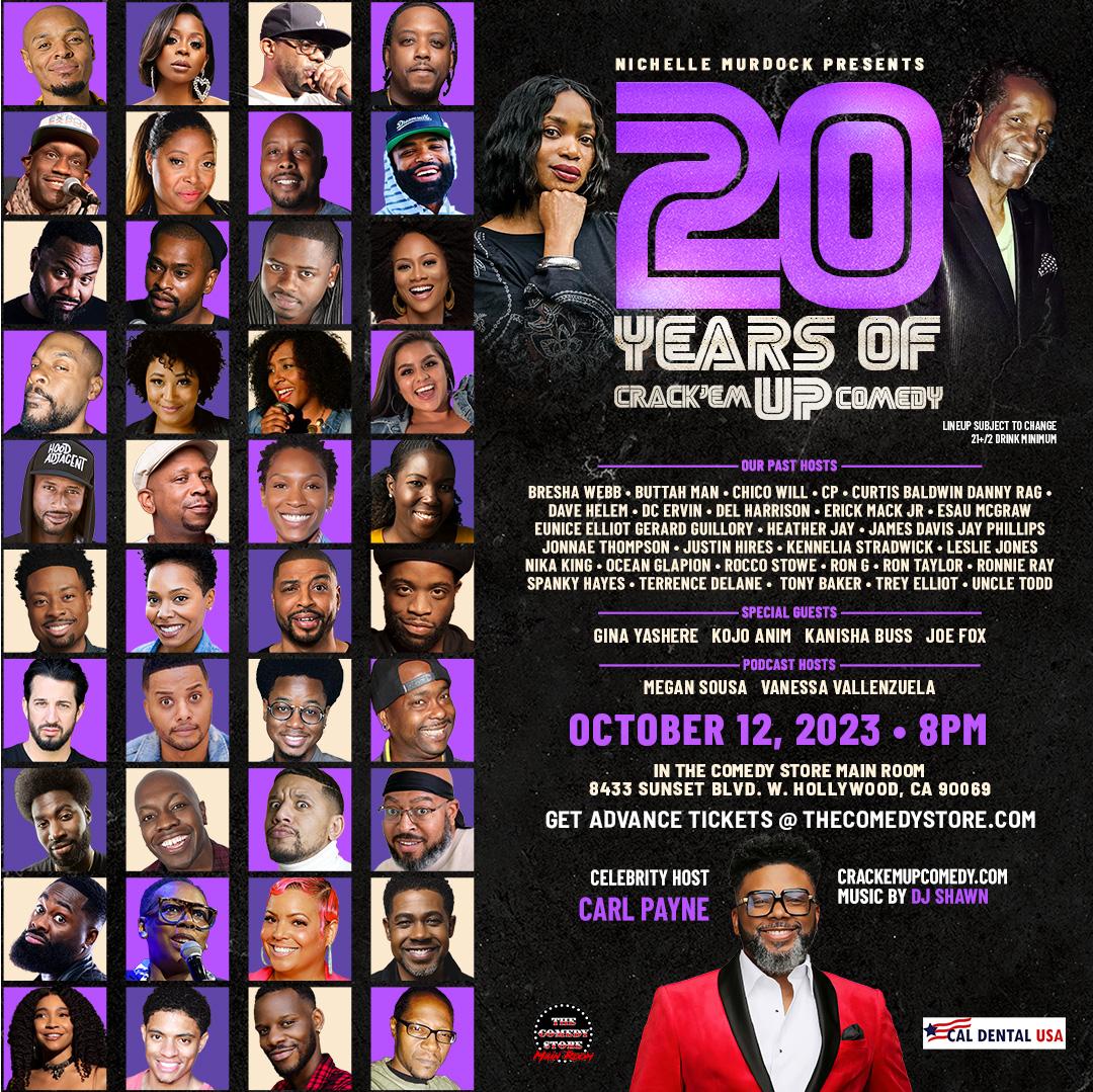 Tickets for *SOLD OUT* Crack’Em Up Celebrates 20 Years at the Store ...