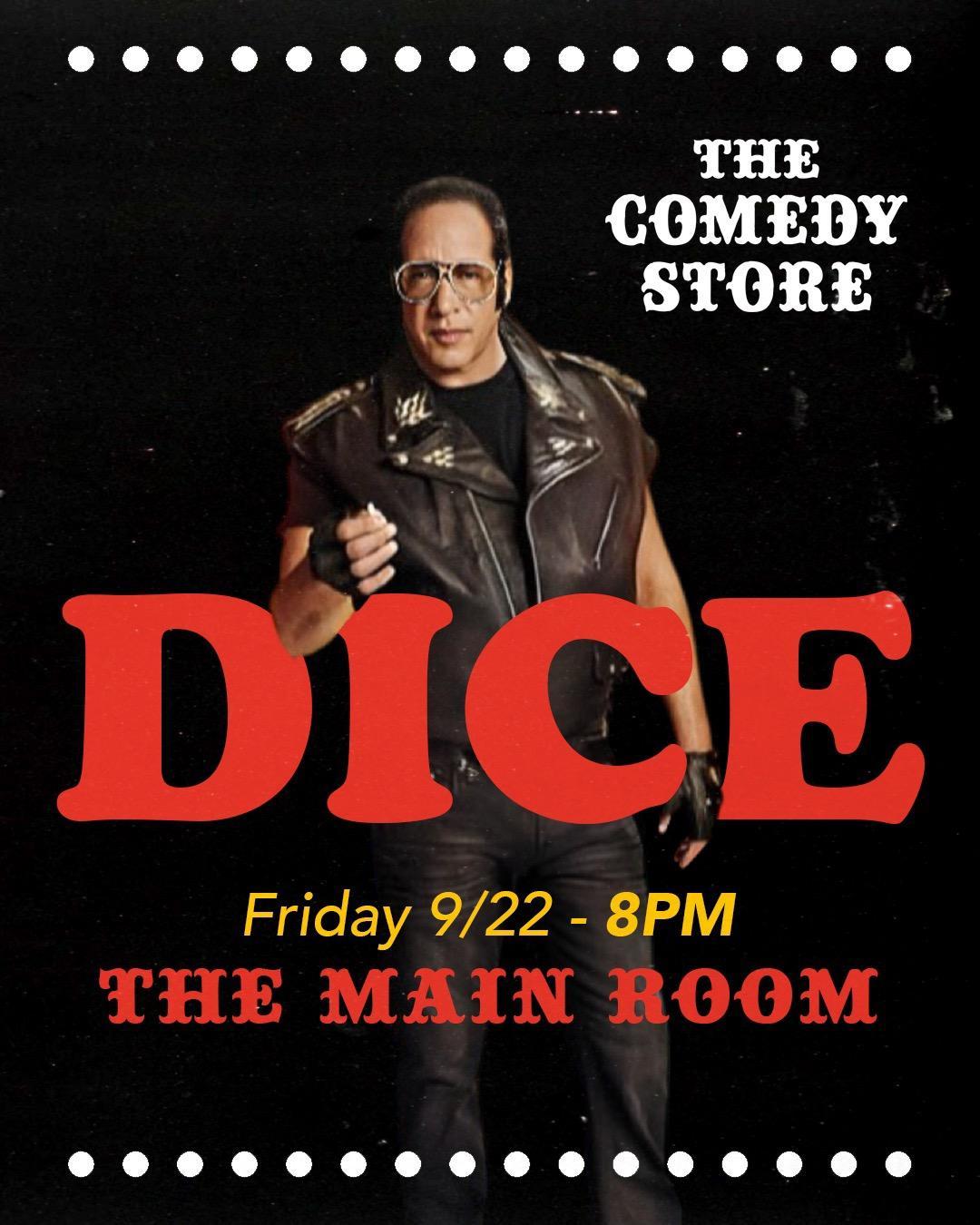 Tickets for *SOLD OUT* Andrew Dice Clay in Los Angeles from Comedy Store
