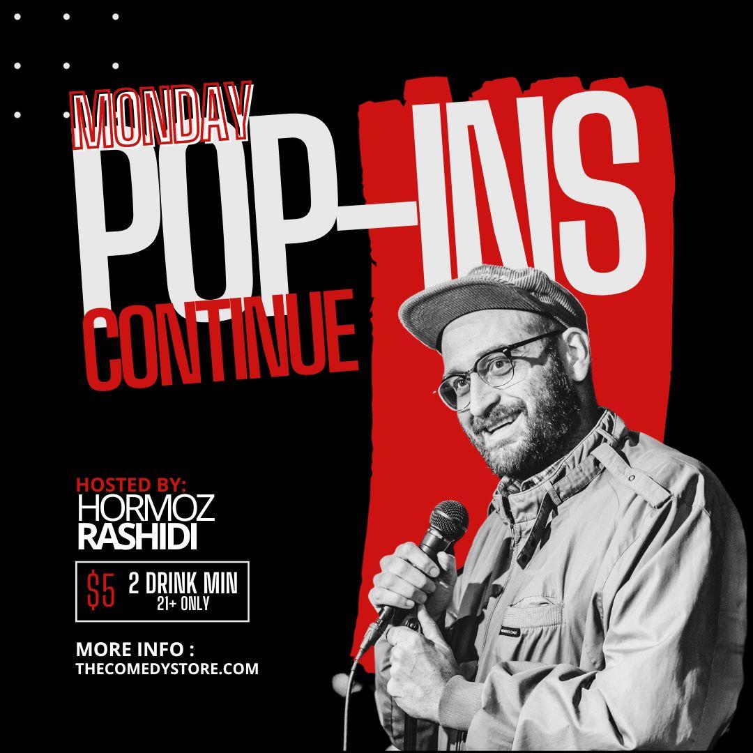 Tickets for *SOLD OUT* Pop-Ins Continued! Hosted by Hormoz Rashidi in ...