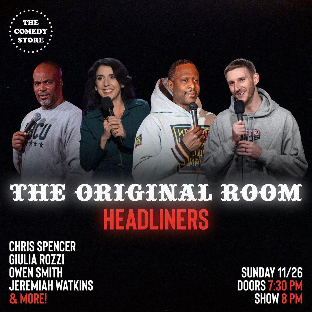 Tickets for Headliners of the OR - Chris Spencer, Owen Smith, Giulia ...