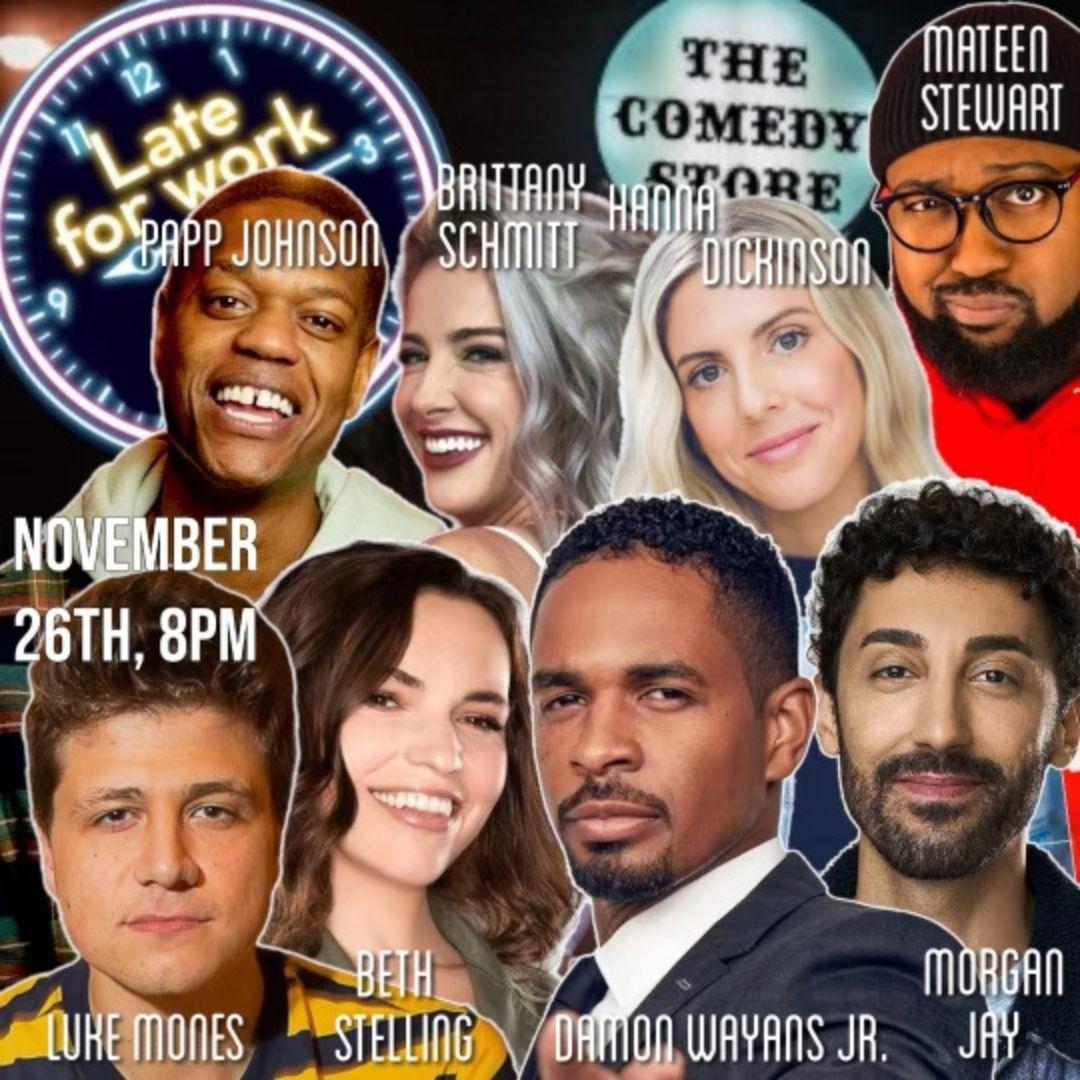 Tickets for Late for Work - Damon Wayans Jr, Beth Stelling, Morgan Jay ...