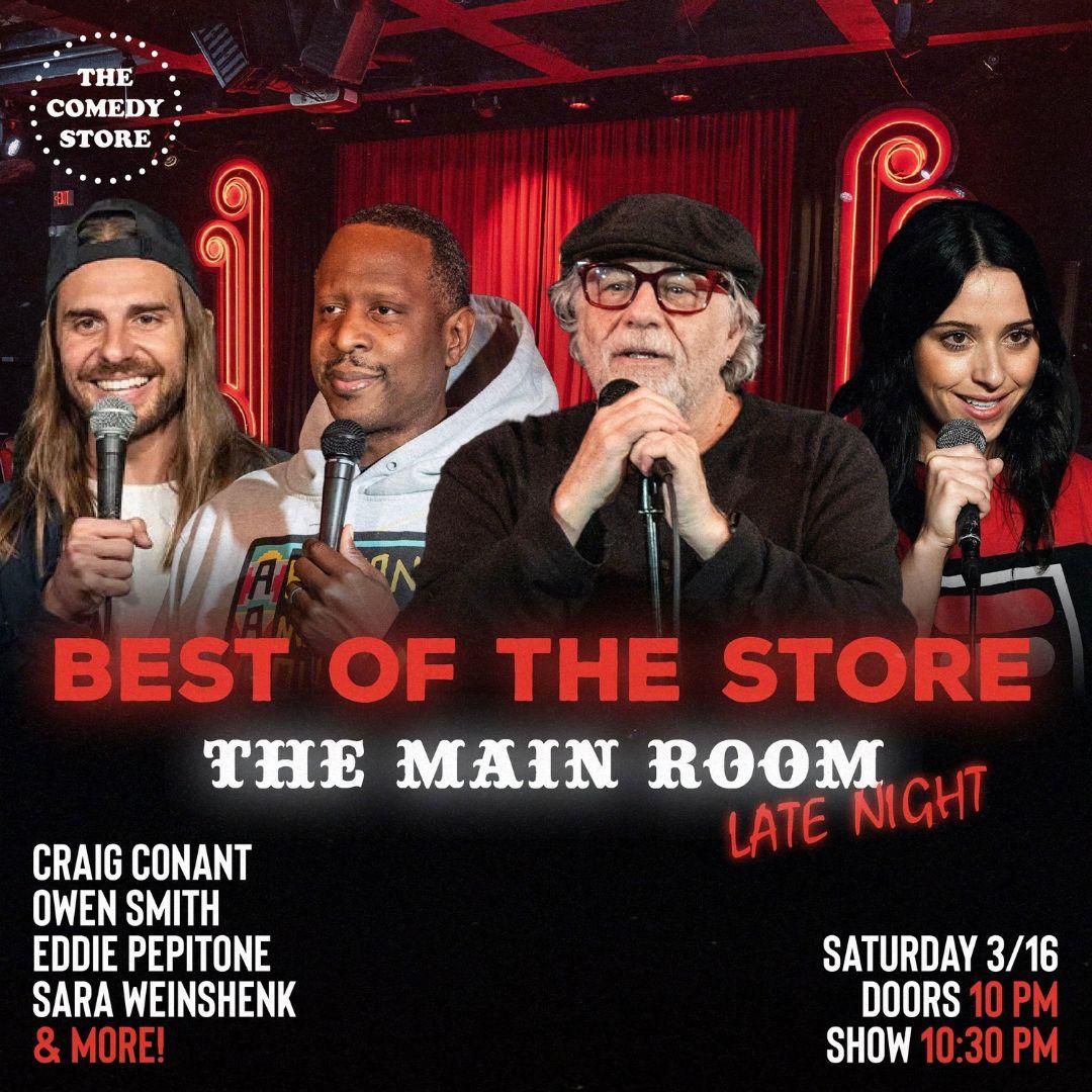 Tickets for Best of the Store Late Night - Craig Conant, Owen Smith ...
