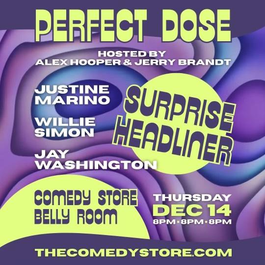 Tickets for *11 Tickets Remaining* Perfect Dose with Alex Hooper &Jerry ...
