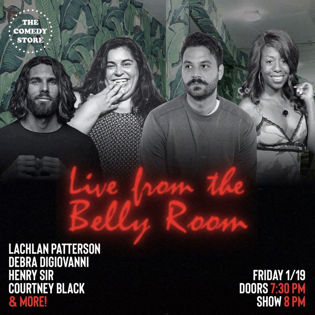 Tickets for *SOLD OUT* Live from the Belly Room - Lachlan Patterson ...