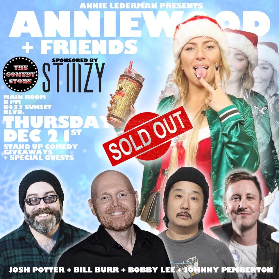 Tickets for *SOLD OUT* Anniewood & Friends with Annie Lederman - Bill ...