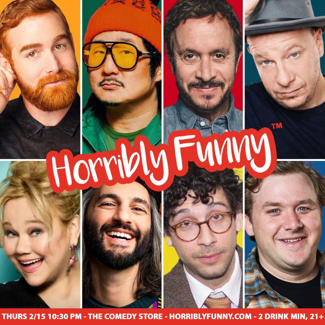 Tickets for *SOLD OUT* Horribly Funny - Bobby Lee, Andrew Santino ...