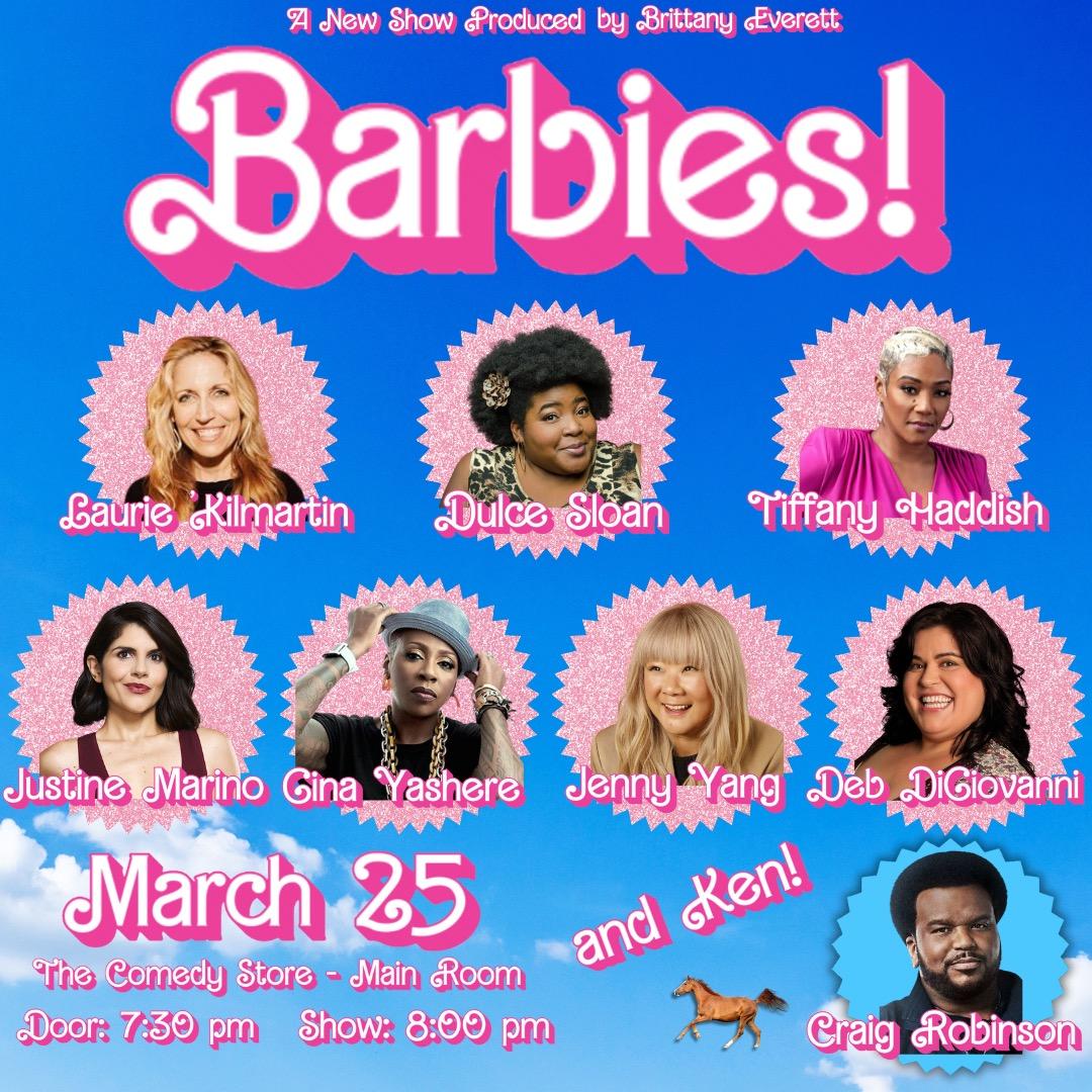 Tickets for Barbies - Laurie Kilmartin, Dulce Sloan, Justine Marino ...