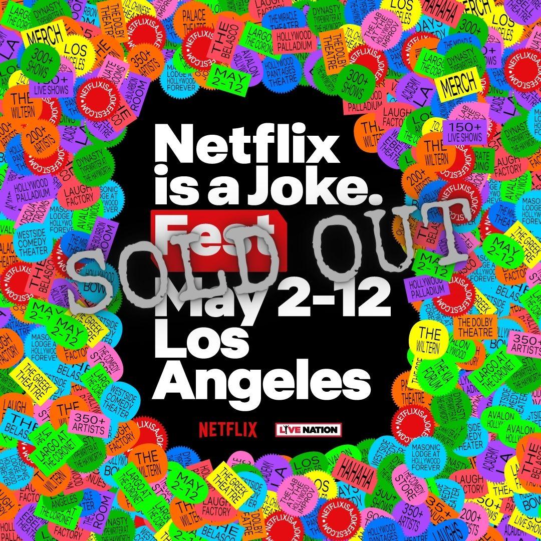 Tickets for *SOLD OUT* Potluck Pop Ins with 40 Comics + Huge Surprise ...