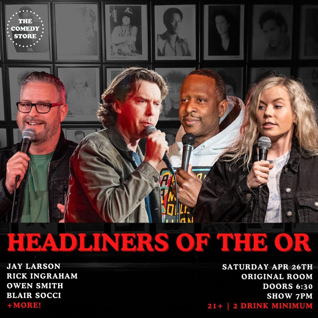 Tickets for *SOLD OUT* Headliners of the OR - Jason Collings, Rick ...