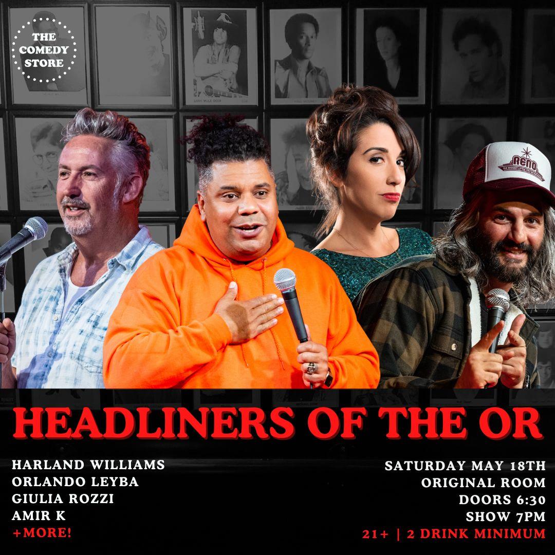 Tickets for *7 Tickets Remaining* Headliners of the OR - Orlando Leyba ...