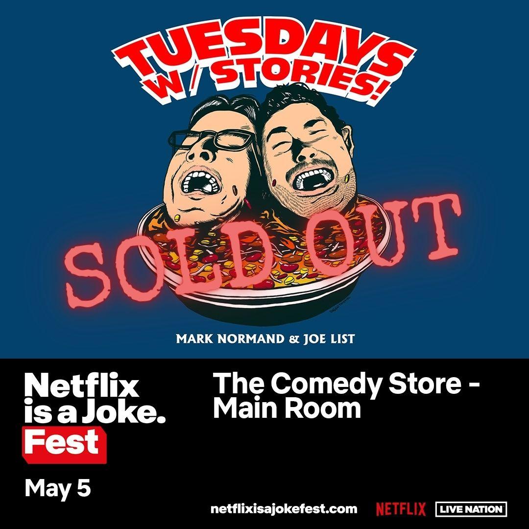 Tickets for *SOLD OUT* Tuesdays with Stories Live Podcast - Mark ...