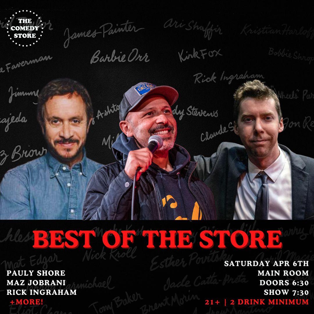 Tickets for *SOLD OUT* Best of the Store - Pauly Shore, Maz Jobrani ...