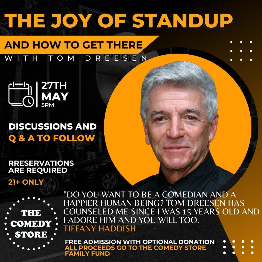 Tickets for *SOLD OUT* The Joy of Standup Comedy and How To Get There ...
