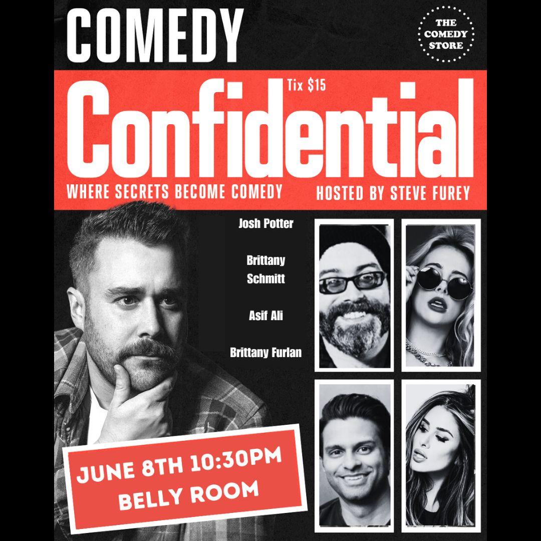 Tickets for Comedy Confidential with Stephen Furey - Josh Potter ...