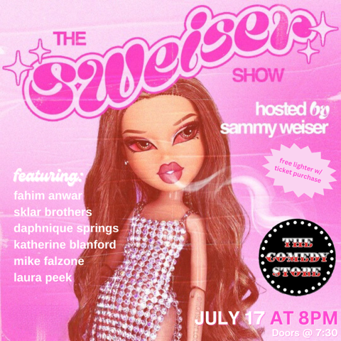 Tickets for *SOLD OUT* The Sweiser Show with Sammy Weiser - Fahim Anwar ...