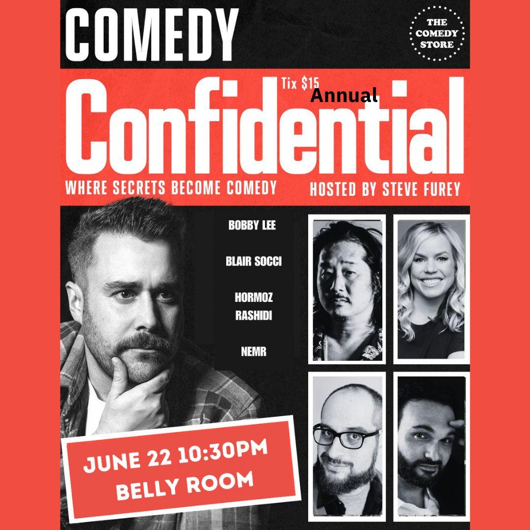 Tickets for *Low Ticket Warning* Comedy Confidential with Stephen Furey ...