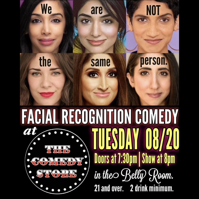 Tickets for *SOLD OUT* Facial Recognition Comedy - Fizaa Dosani, Zahra ...