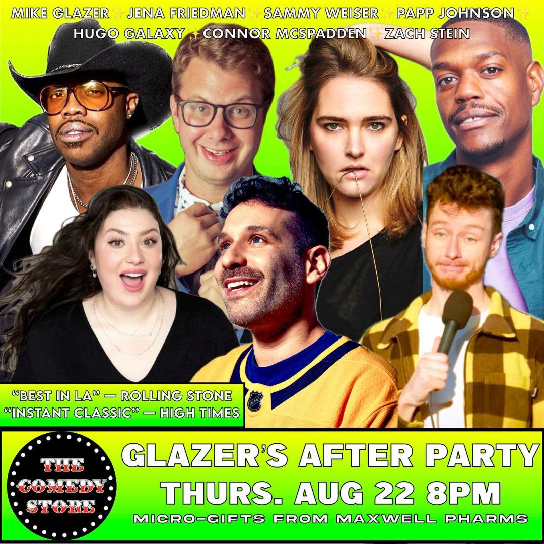 Tickets for Glazer’s After Party with Mike Glazer - Jena Friedman ...