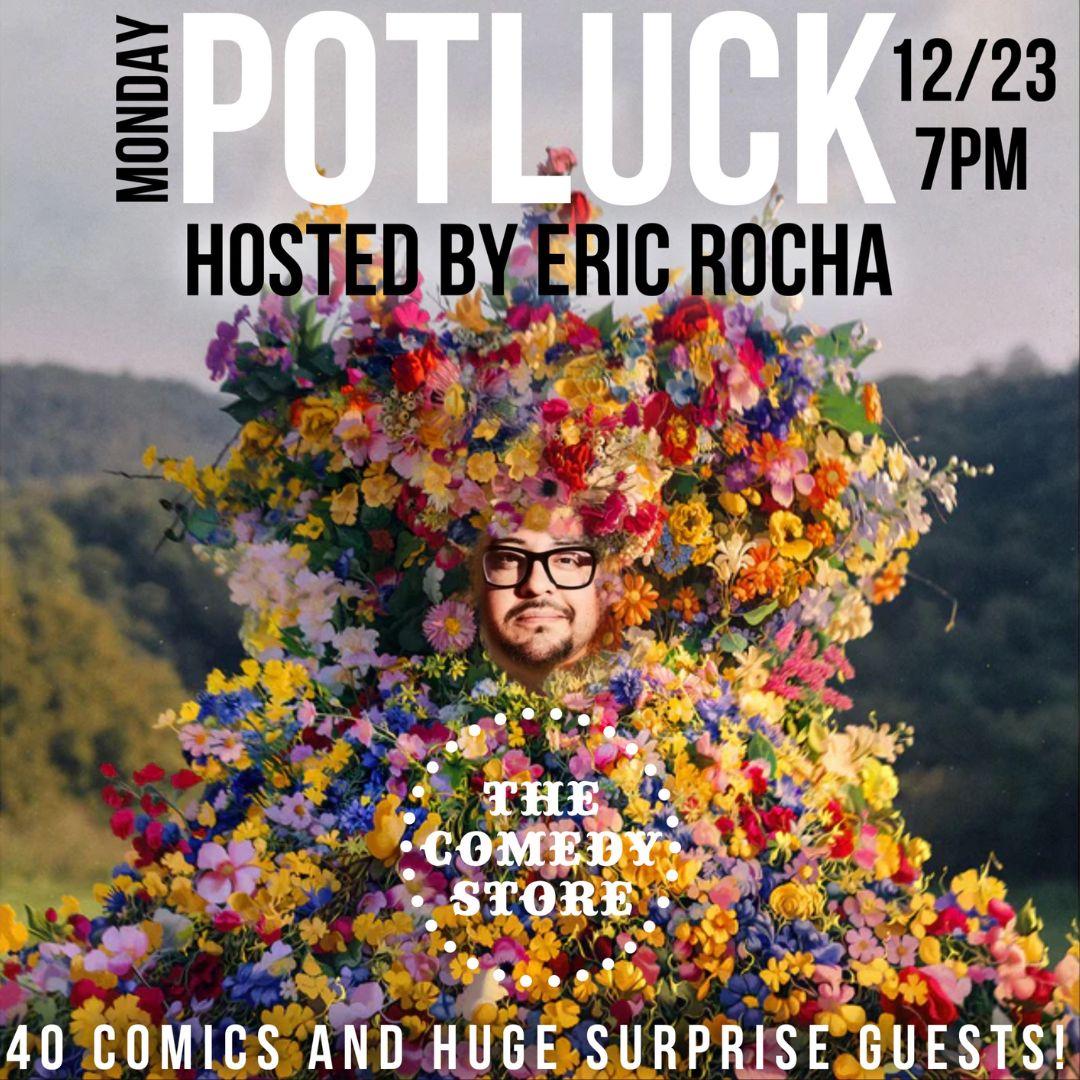 Tickets for *SOLD OUT* Potluck Pop Ins with 40 Comics + Huge Surprise ...