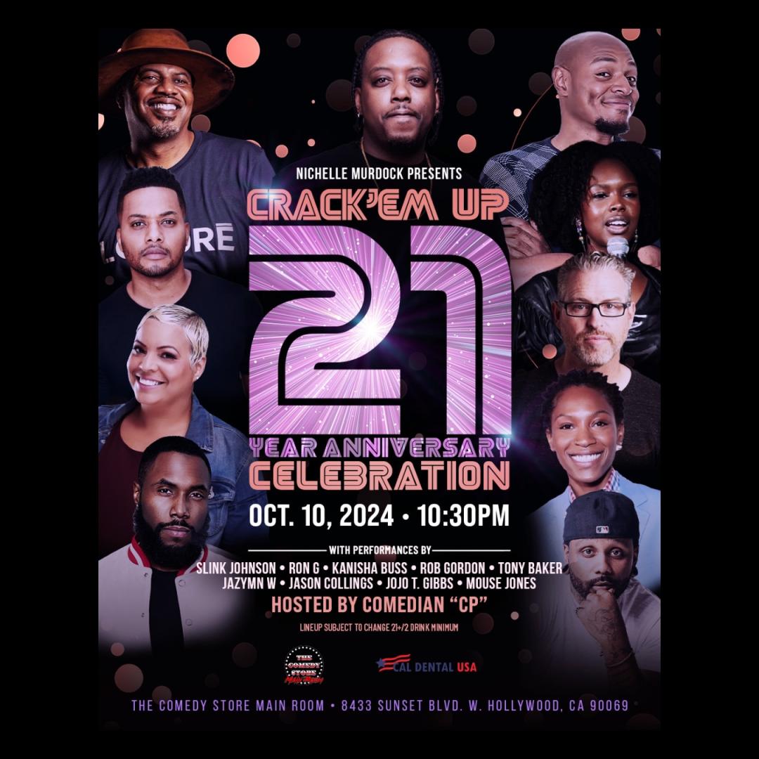 Tickets for *Low Ticket Warning* Crack'Em Up Thursdays: 21 Years of ...