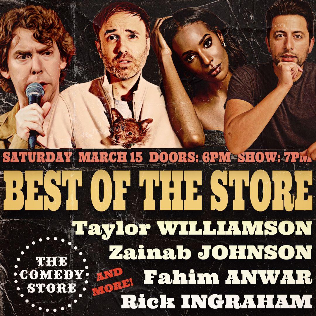 Tickets for Best of the Store - Taylor Williamson, Zainab Johnson ...