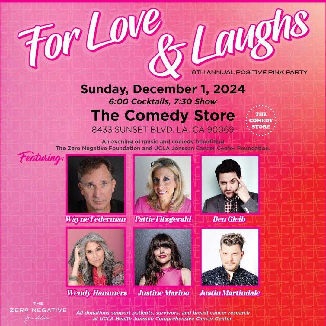 Tickets for FOR LOVE AND LAUGHS: An Annual Fundraiser for Cancer ...