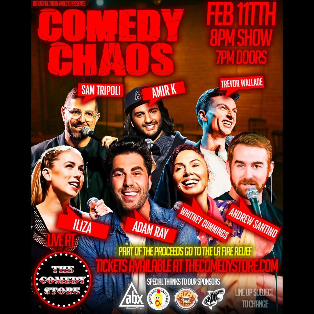 Tickets for *SOLD OUT* Comedy Chaos with Sam Tripoli - Whitney Cummings ...