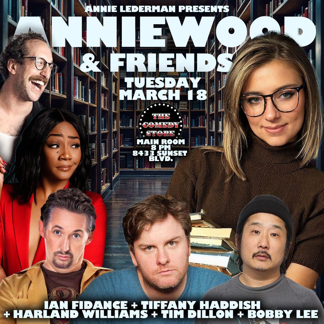 Tickets for Anniewood & Friends with Annie Lederman - Tiffany Haddish ...