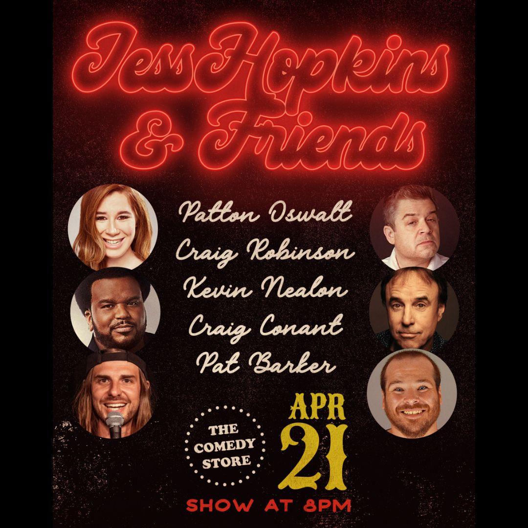 Tickets for *SOLD OUT* Jess Hopkins and Friends - Patton Oswalt, Kevin ...