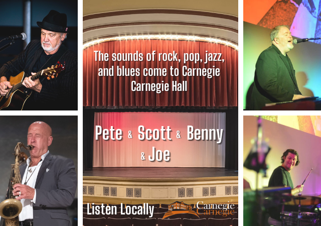 Tickets for Pete & Scott & Benny & Joe: Listen Locally in Carnegie from ...