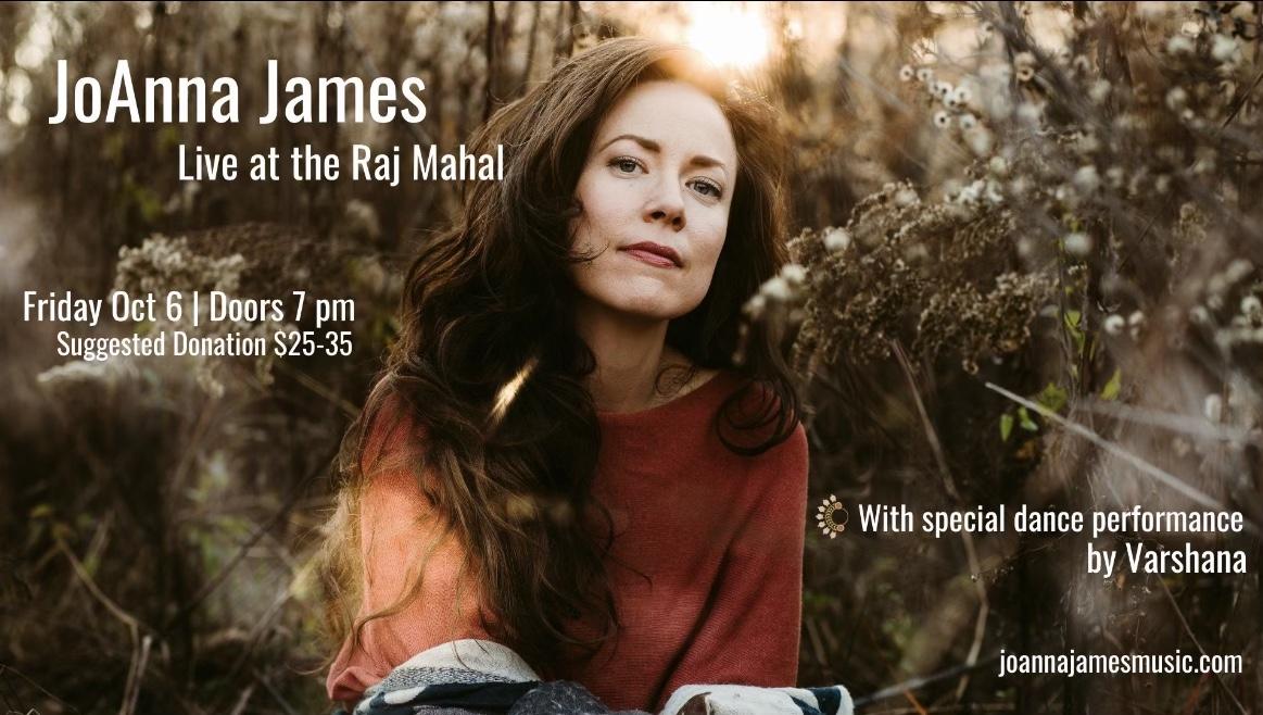 Tickets for JoAnna James: Live @ the Raj Mahal in Sedona from ...