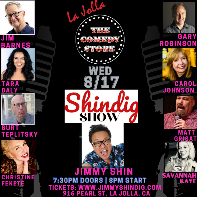 Tickets for The Shindig Show with Jimmy Shin in La Jolla from Comedy Store