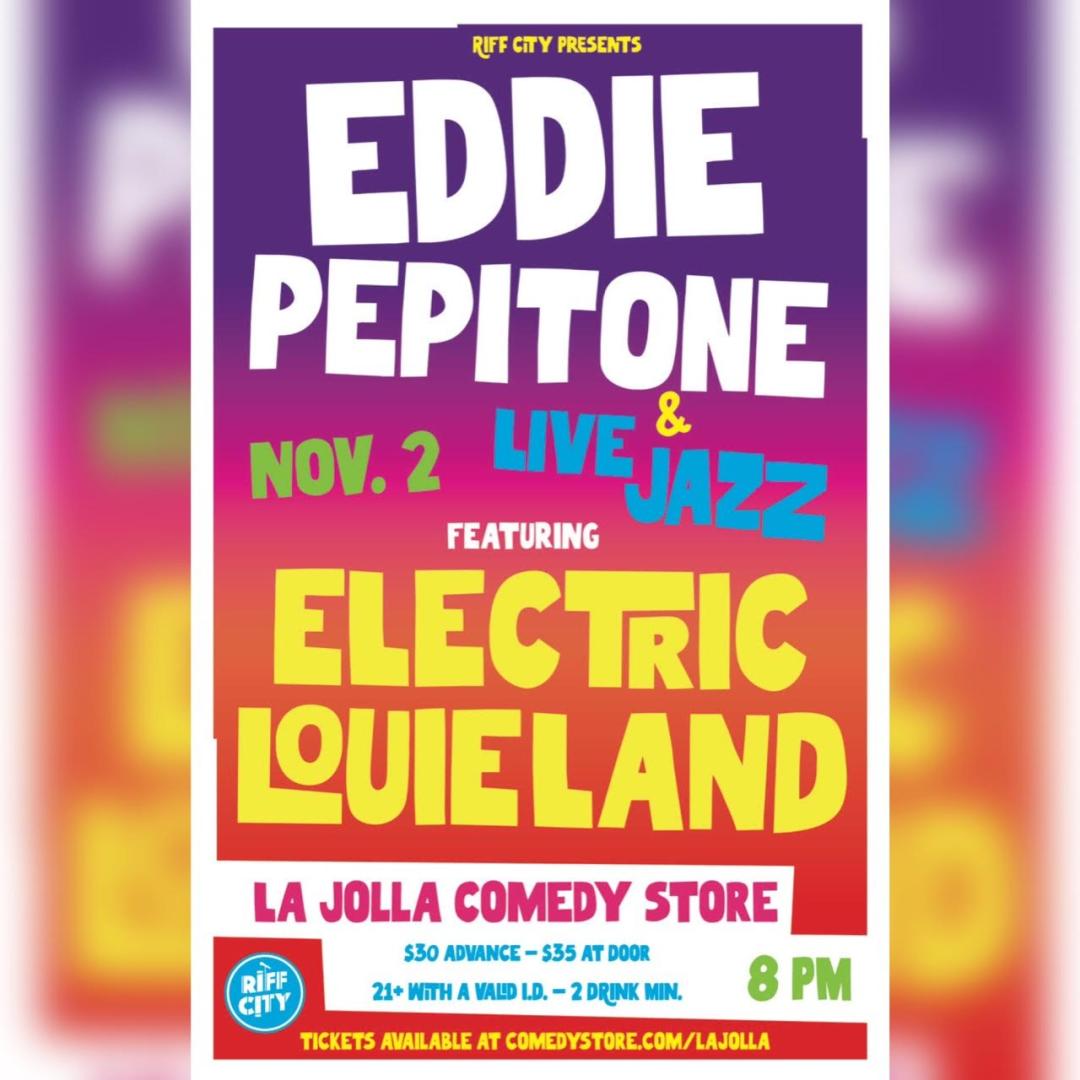 Tickets for Riff City Jazz & Comedy - Wednesday @8PM in La Jolla from ...