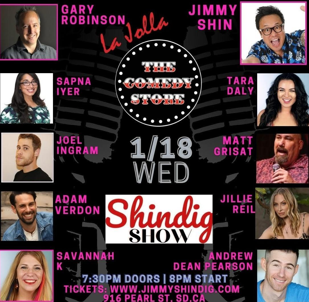 Tickets for The Shindig Show with Jimmy Shin in La Jolla from Comedy Store