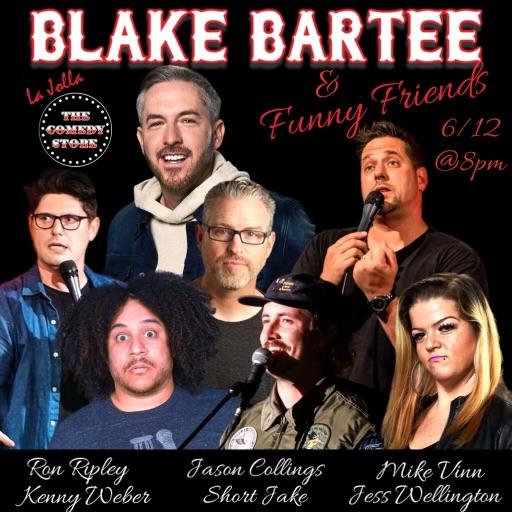 Tickets for BLAKE BARTEE AND FRIENDS in La Jolla from Comedy Store