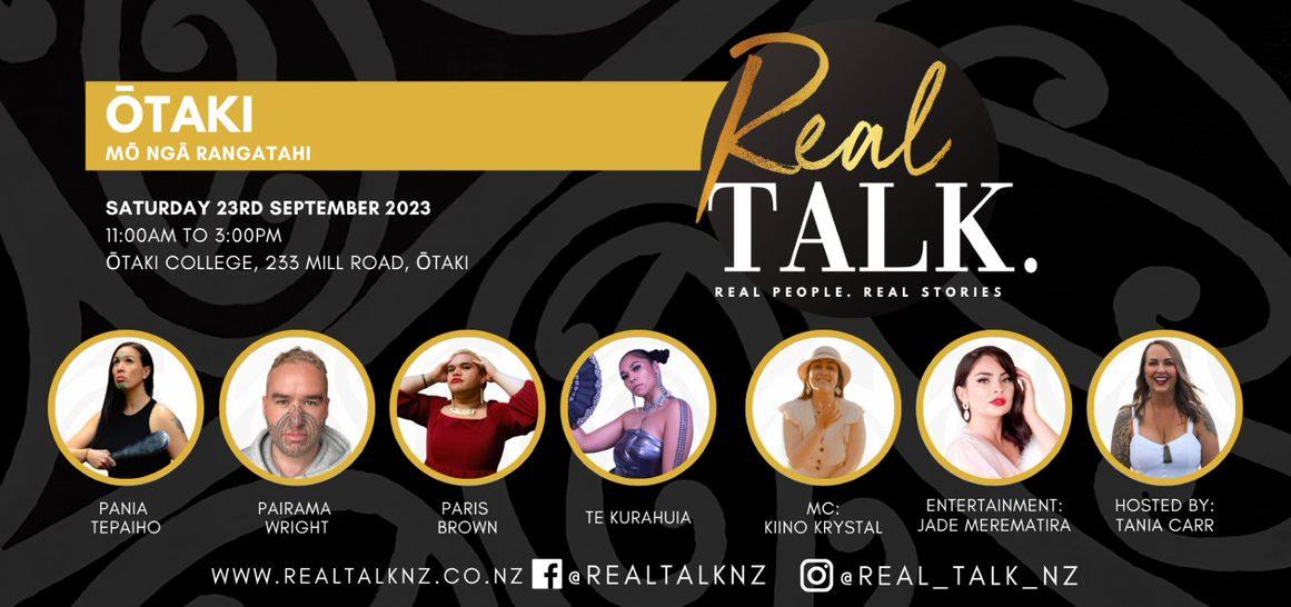Tickets for Real Talk | Otaki in Christchurch from Ticketspace