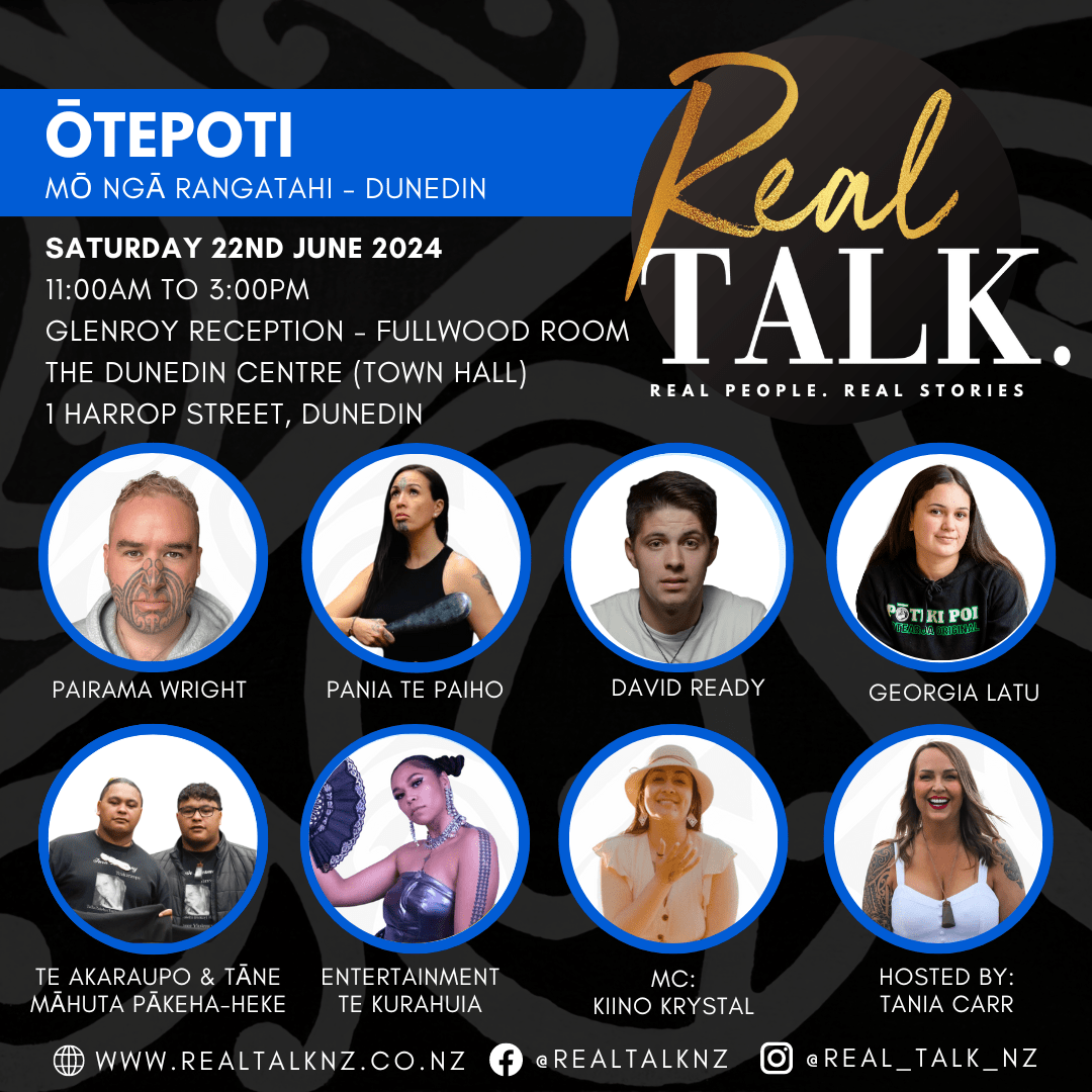 Tickets for Real Talk | OTEPOTI in Dunedin from Ticketspace
