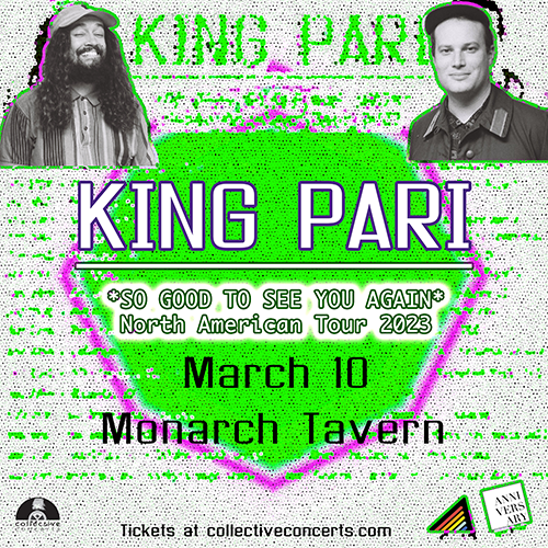 Tickets for King Pari in Toronto from Collective Concerts