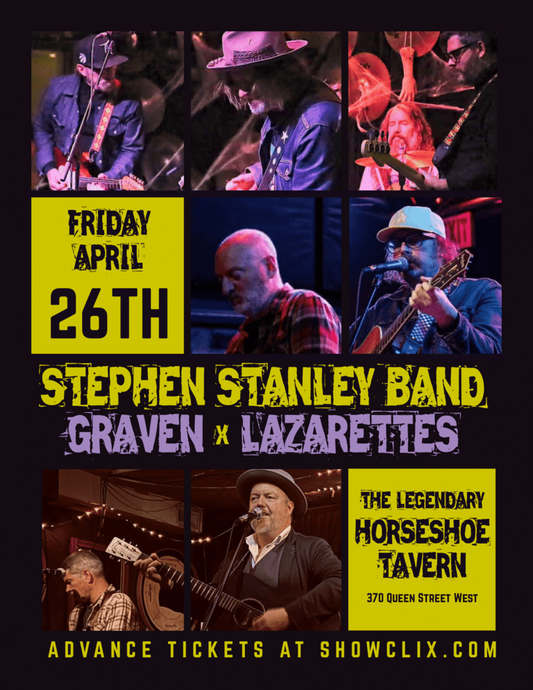 Stephen Stanley Band in Toronto - Checkout