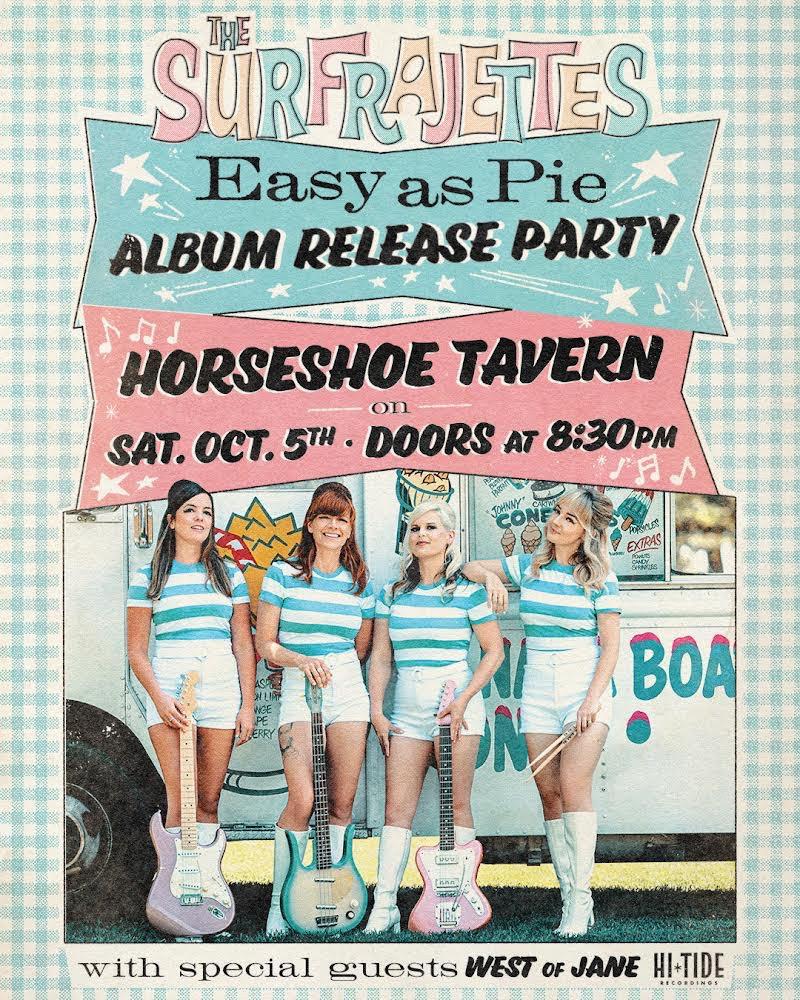 The Surfrajettes in Toronto - Checkout